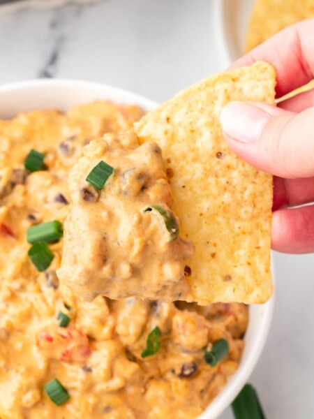 Ground Beef Nacho Dip (with Velveeta Cheese) - Together as Family
