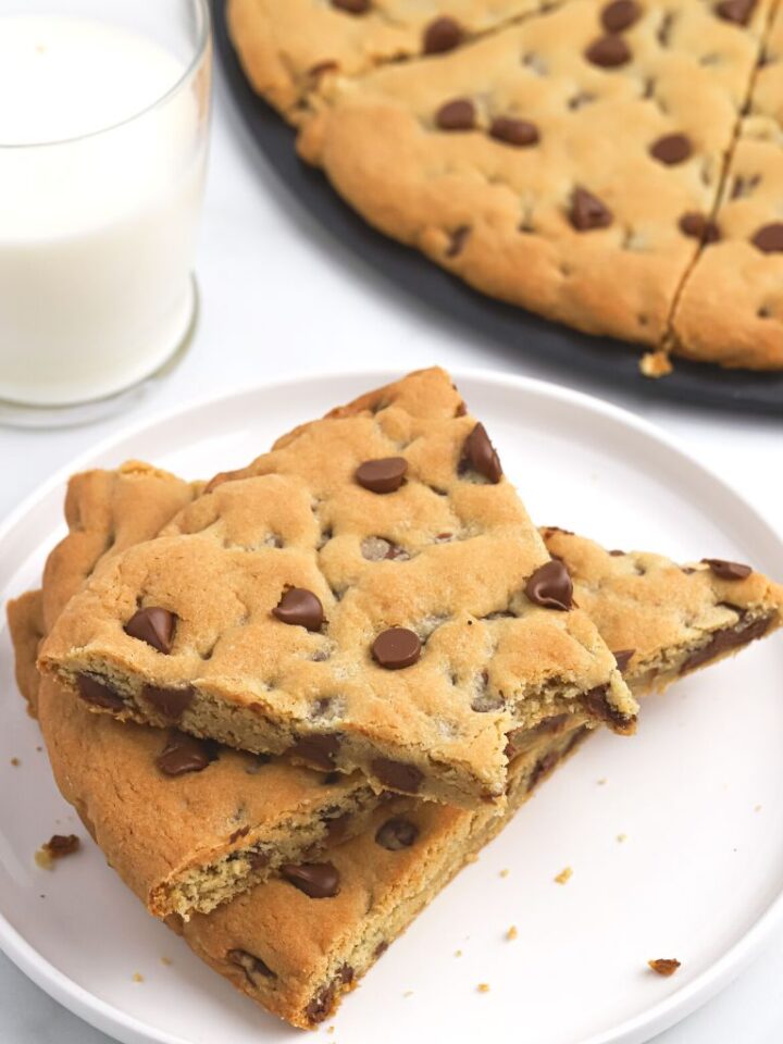 Chocolate Chip Cookie Pizza - Together as Family