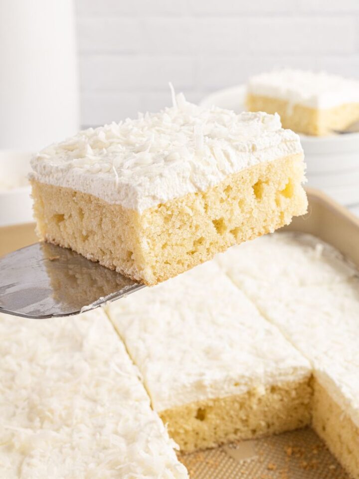 Coconut Cream Cake - Together as Family