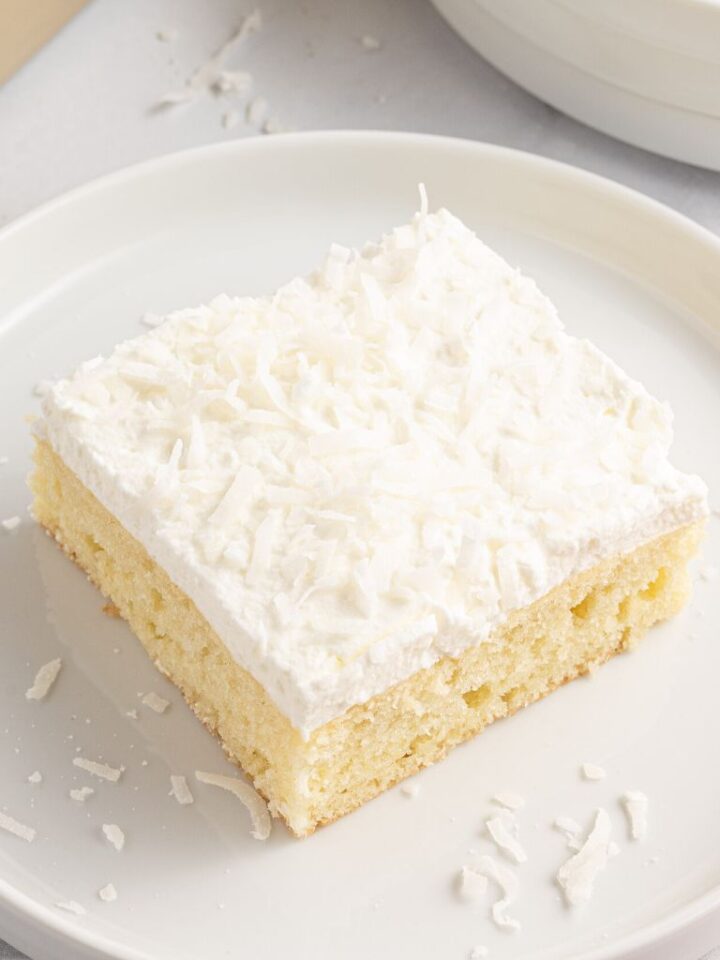 Coconut Cream Cake - Together as Family