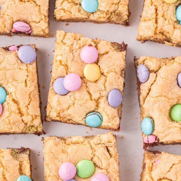 Easy Easter Cookie Bars - Together as Family