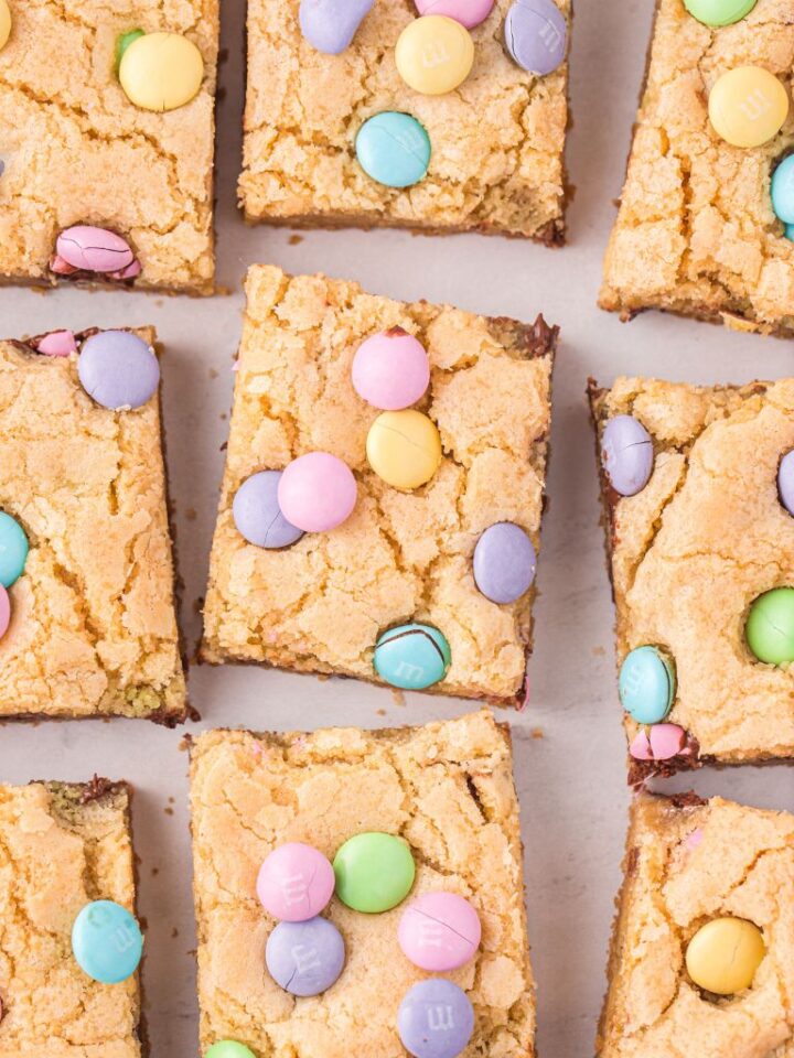 Easy Easter Cookie Bars - Together as Family