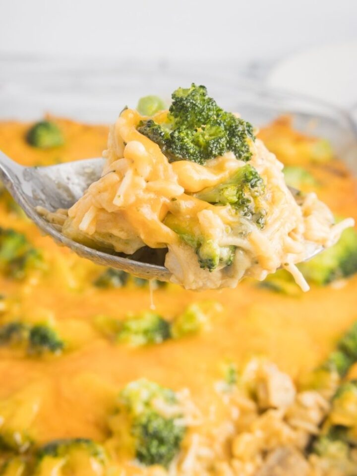 Chicken Broccoli Rice Casserole - Together as Family