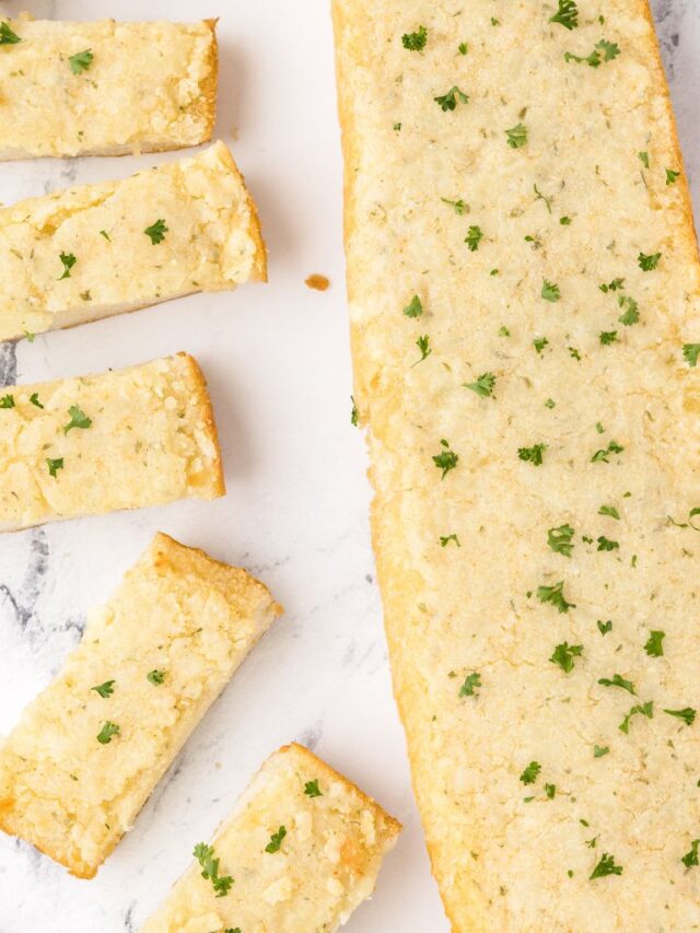 Parmesan Garlic Bread - Together as Family