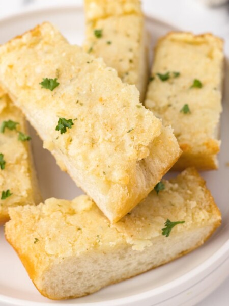 Parmesan Garlic Bread - Together as Family