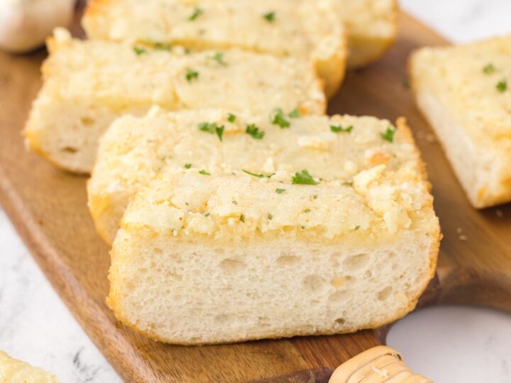 Parmesan Garlic Bread - Together as Family