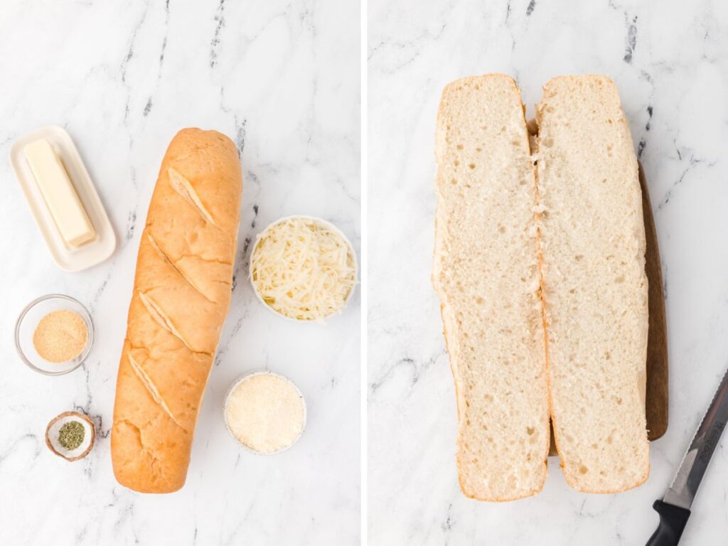 Parmesan Garlic Bread - Together as Family
