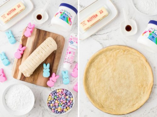 Peeps Cookie Pizza - Together as Family