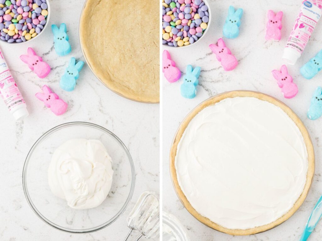 Peeps Cookie Pizza - Together as Family