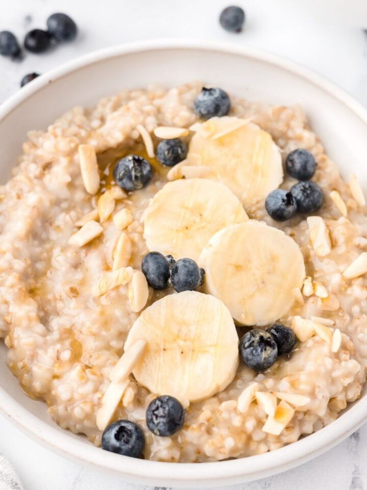 Instant Pot Steel Cut Oats - Together as Family
