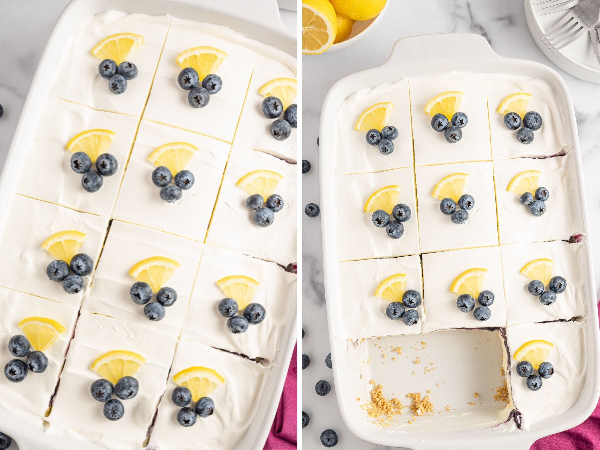 Lemon Blueberry Delight - Together as Family
