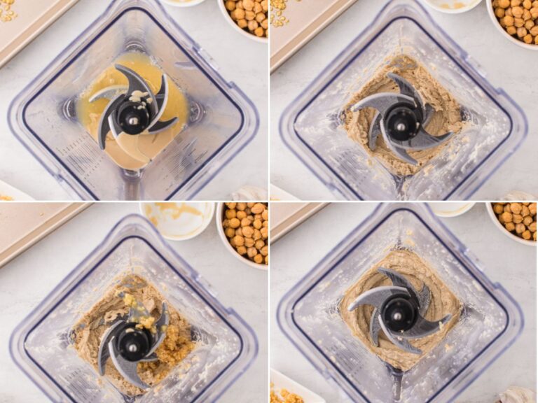 Roasted Garlic Hummus - Together as Family