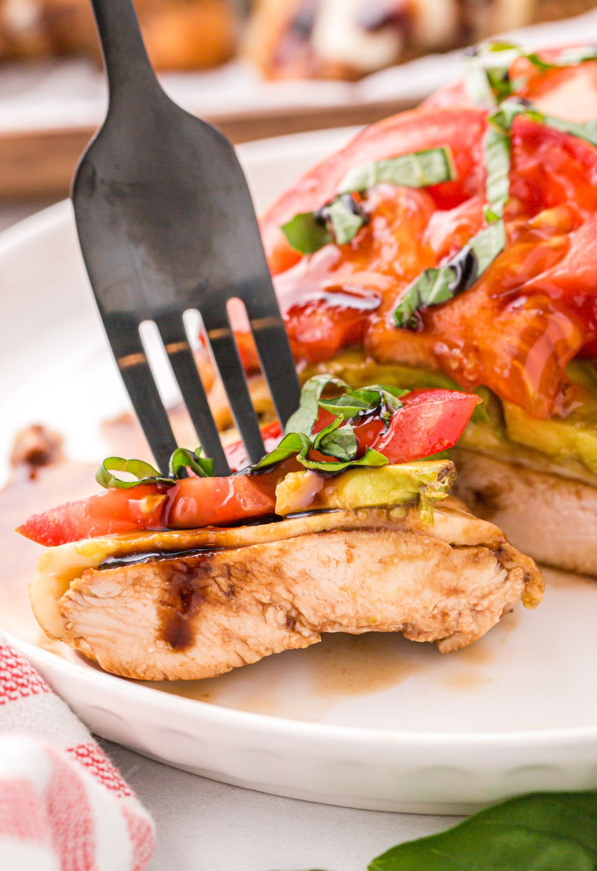 Grilled California Avocado Chicken - Together as Family