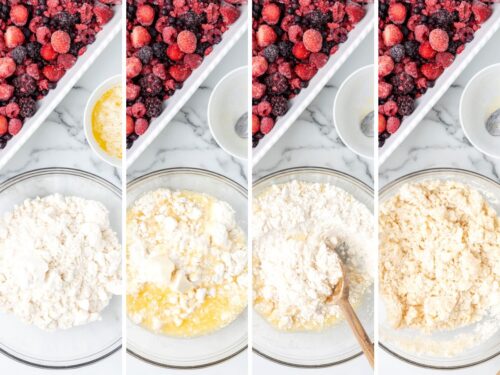 Mixed Berry Sugar Cookie Cobbler - Together as Family