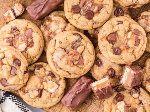 Snickers Cookies - Together as Family