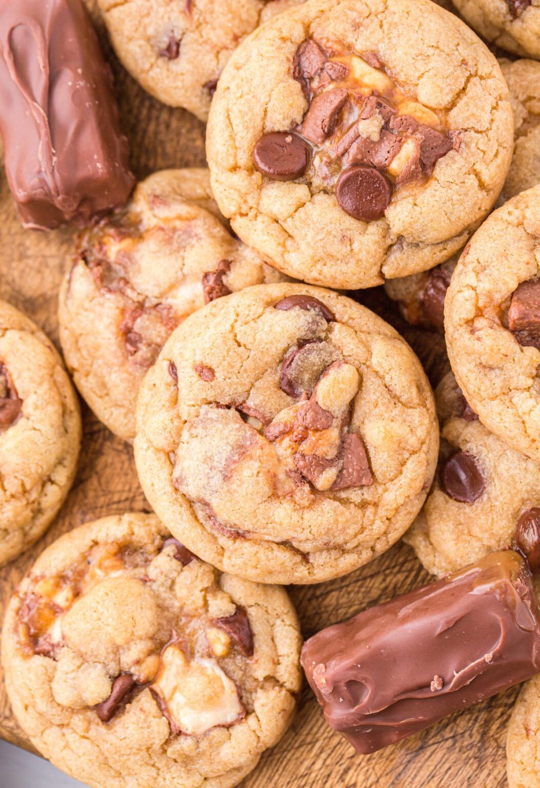 Snickers Cookies - Together as Family