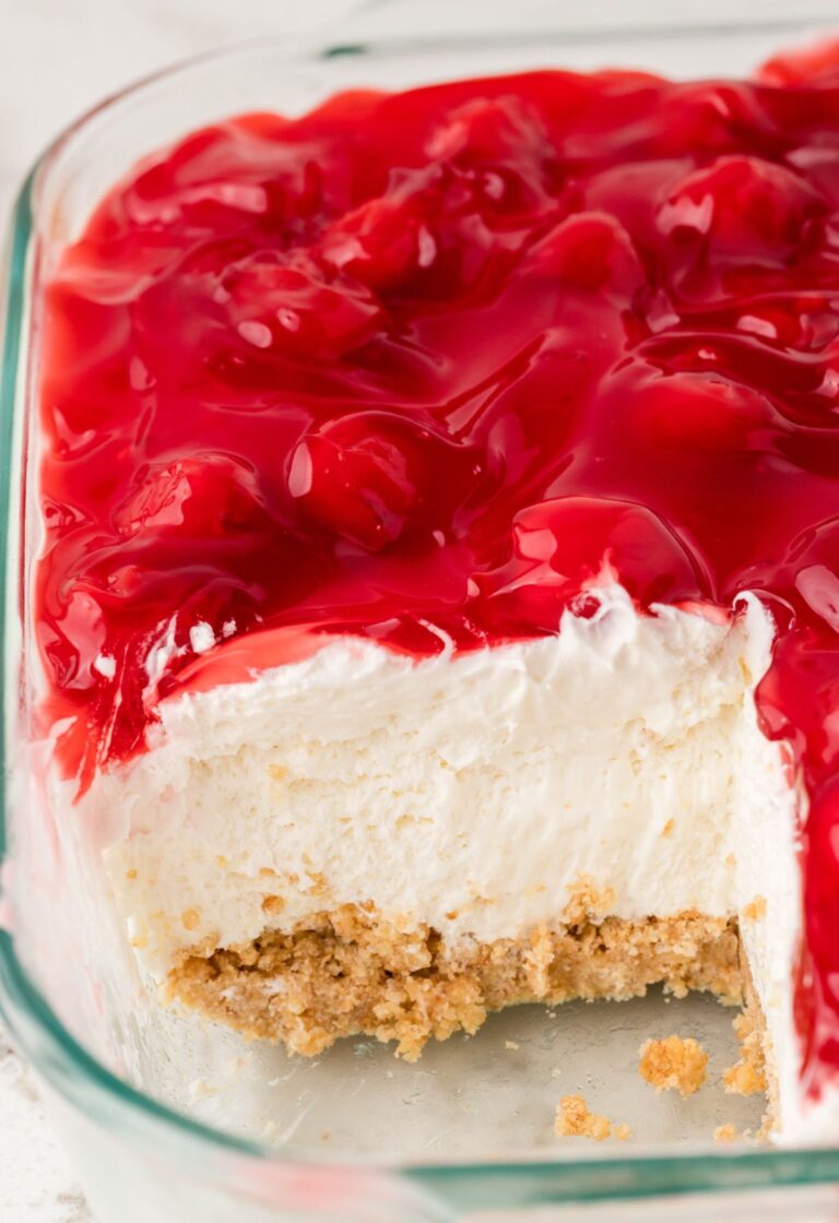 Cherry Delight Dessert Recipe - Together as Family