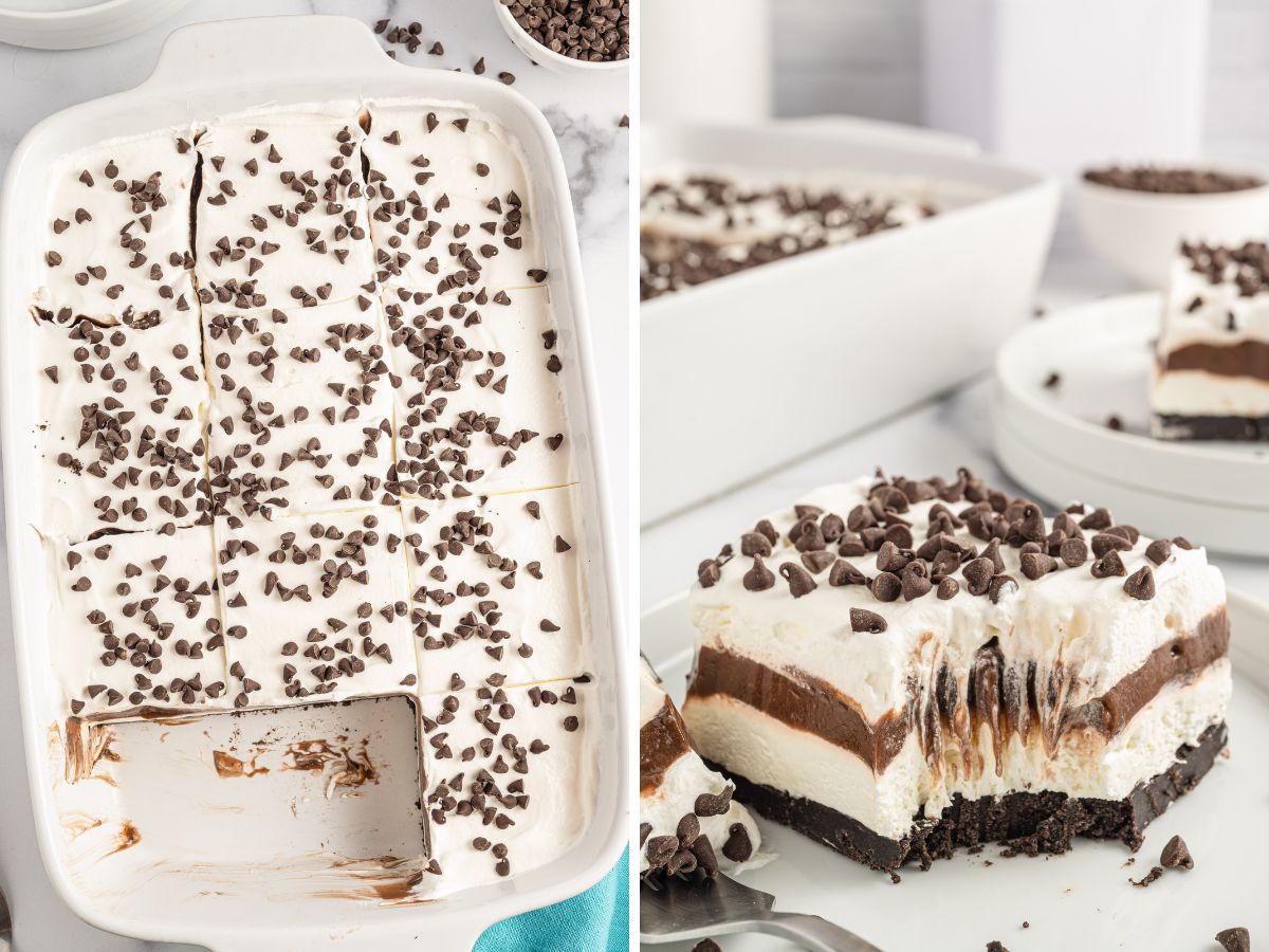 Chocolate Lush Dessert Recipe - Together as Family