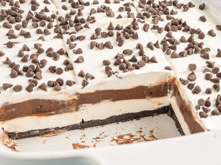 Chocolate Lush Dessert Recipe - Together as Family