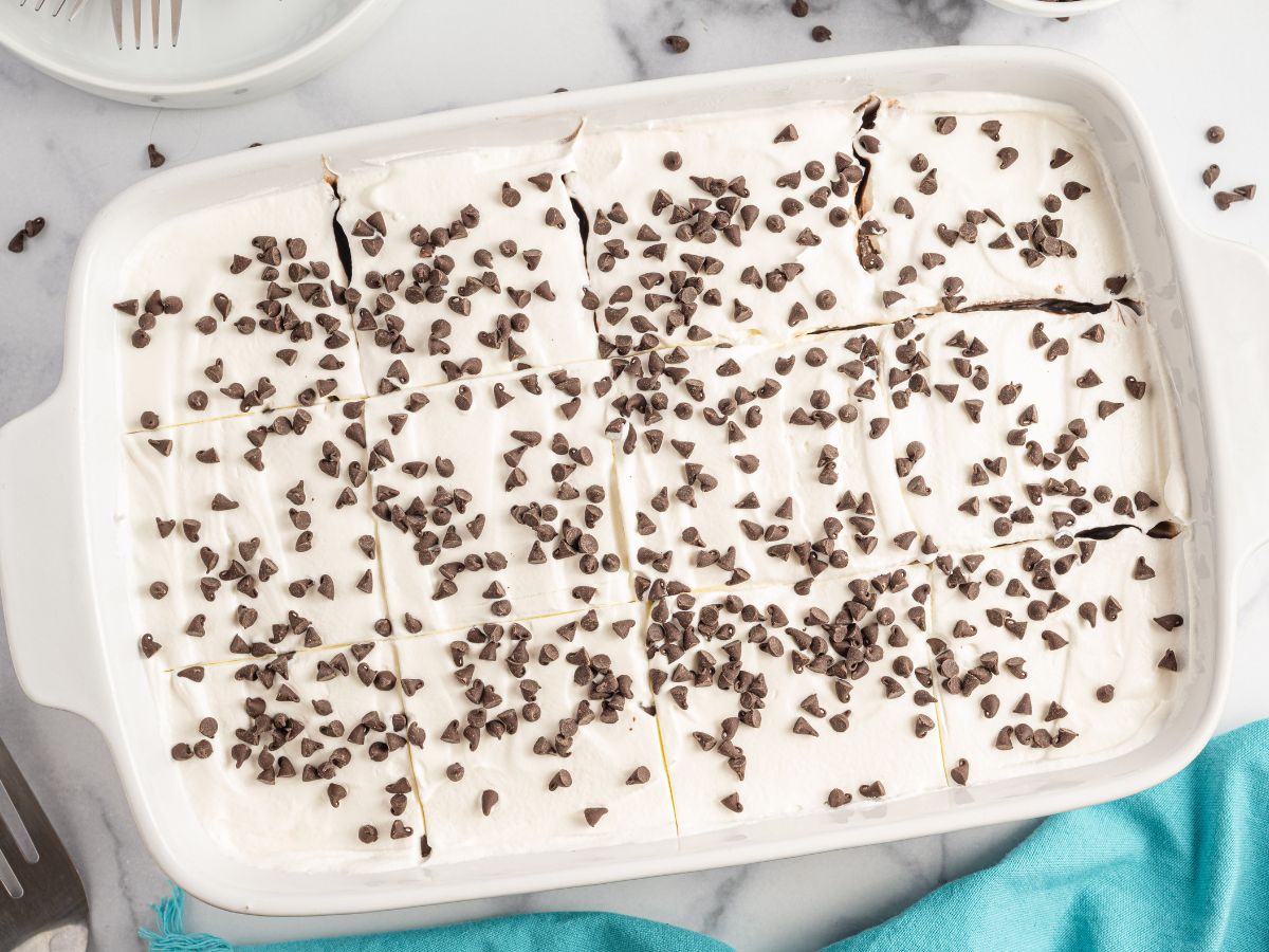 Chocolate Lush Dessert Recipe - Together as Family