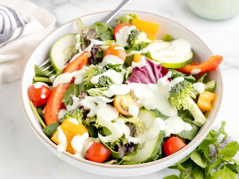 Cottage Cheese Ranch Dressing (High Protein Low Calorie Ranch ...