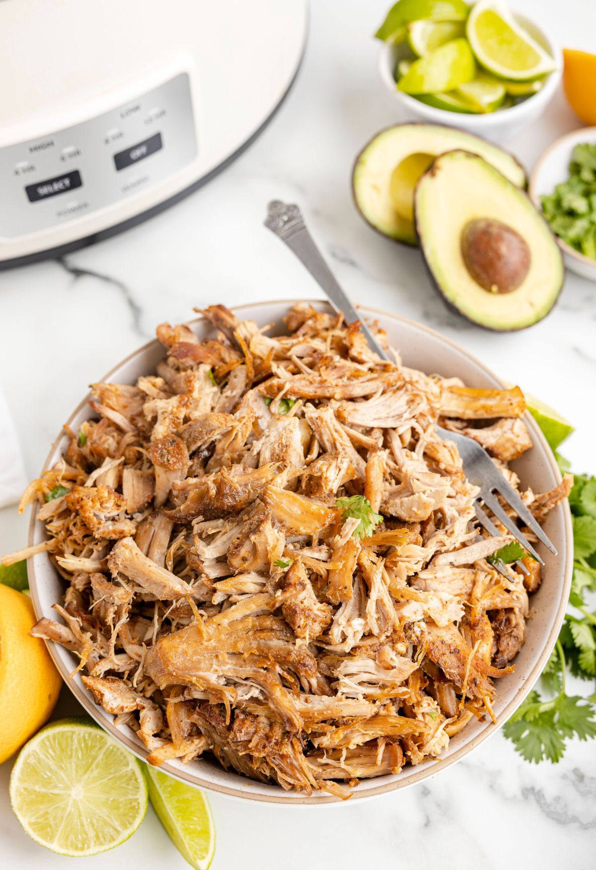 Crockpot Pork Carnitas - Together as Family