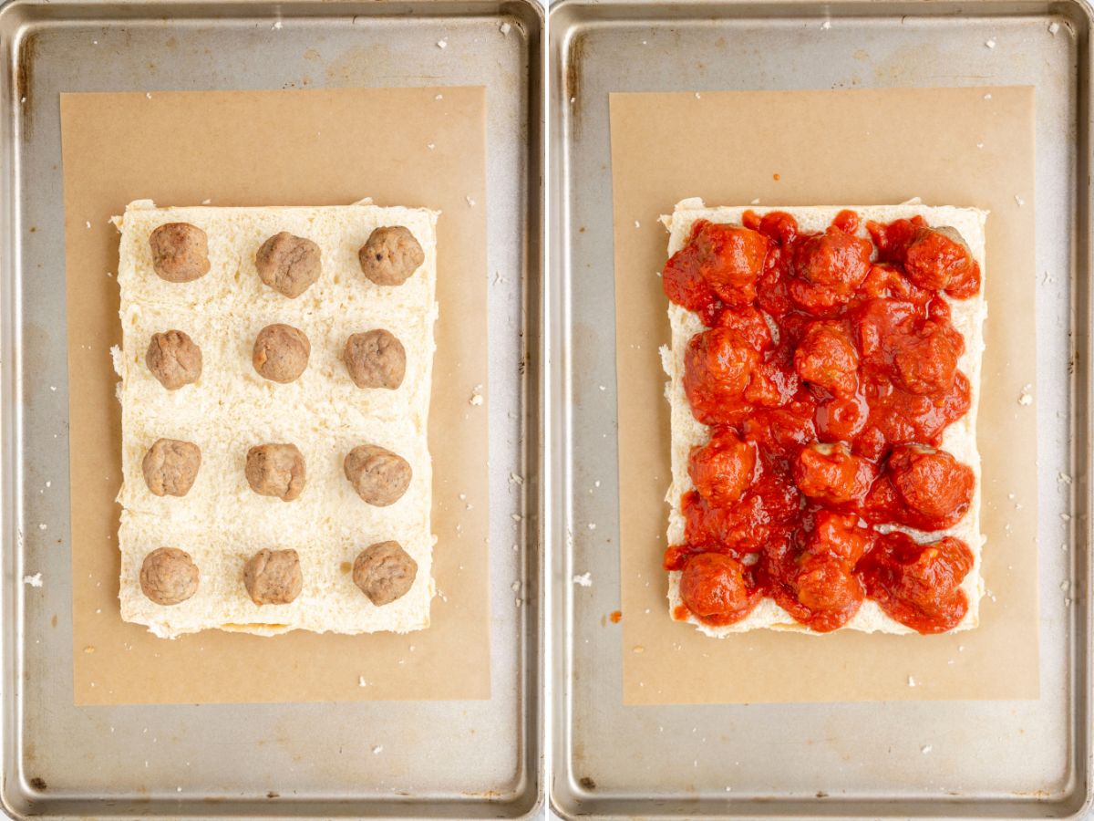 Hawaiian Roll Meatball Sliders - Together as Family