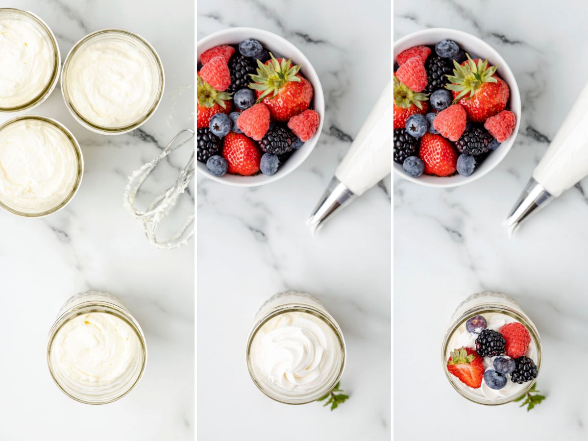 Easy Homemade Cheesecake In a Jar (No Bake Cheesecakes) - Together as ...
