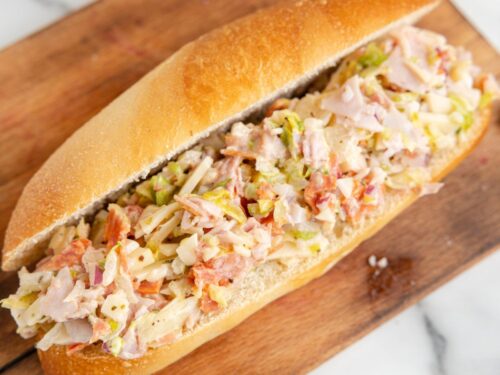 TikTok Viral Chopped Italian Sub Sandwich Recipe - Together as Family