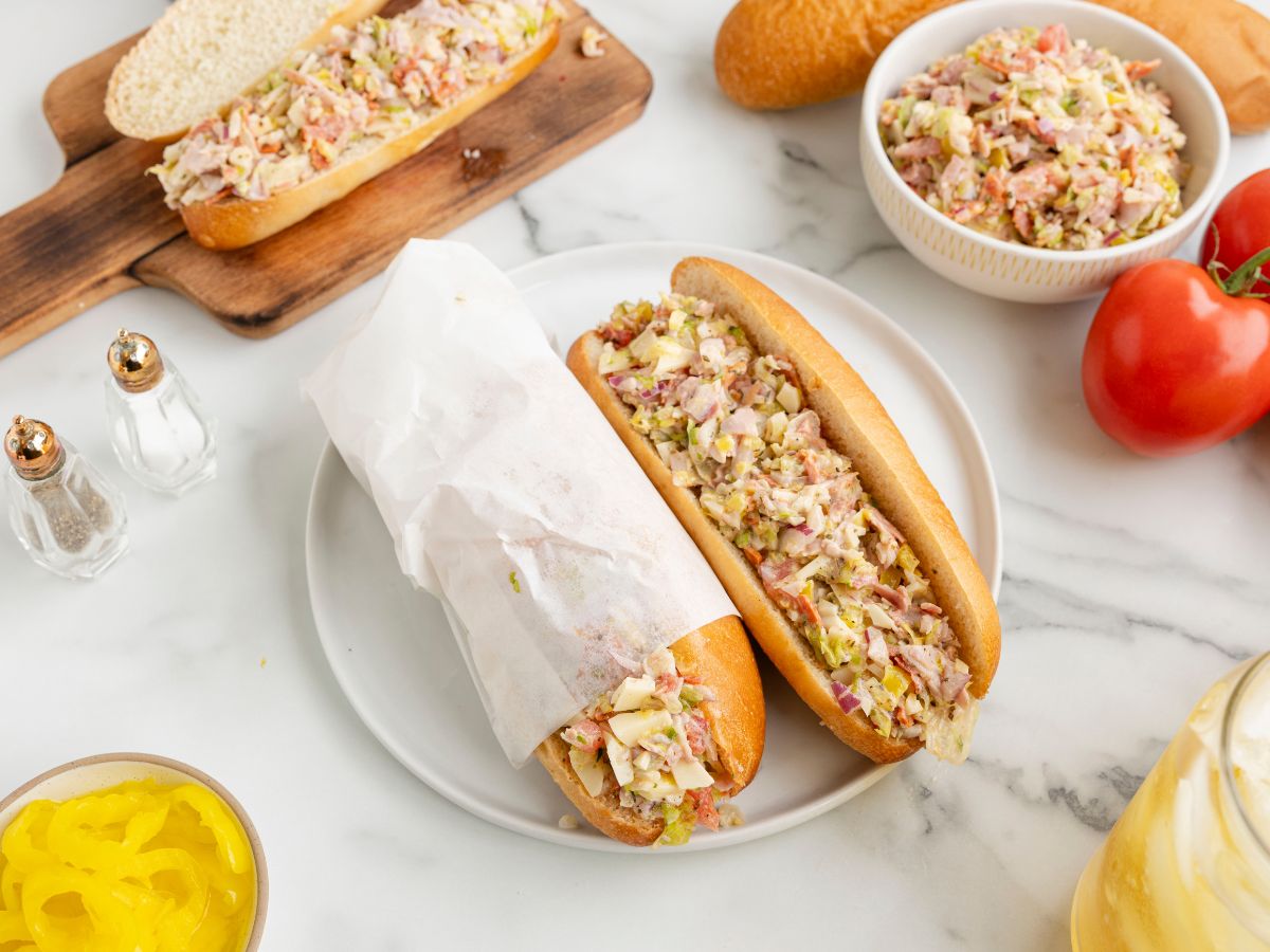 TikTok Viral Chopped Italian Sub Sandwich Recipe - Together as Family