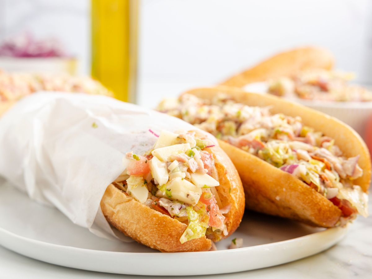 TikTok Viral Chopped Italian Sub Sandwich Recipe - Together as Family