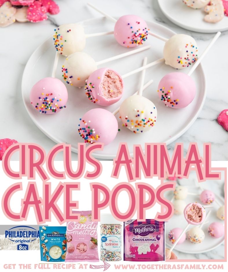 Circus Animal Cake Pops (Or Circus Animal Cookie Truffles) - Together ...