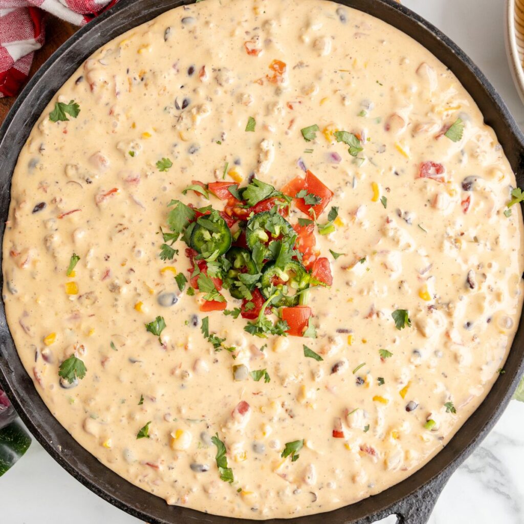Ultimate Cowboy Queso (Loaded Cheesy Dip Recipe) - Together as Family