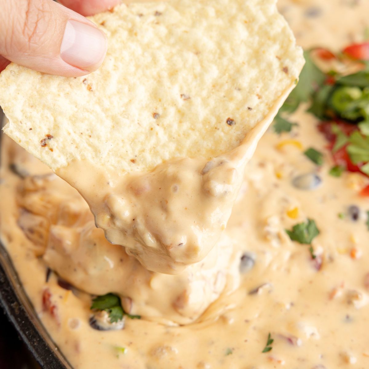 Ultimate Cowboy Queso (Loaded Cheesy Dip Recipe) - Together as Family