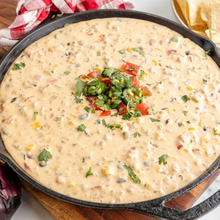 Ultimate Cowboy Queso (Loaded Cheesy Dip Recipe) - Together as Family
