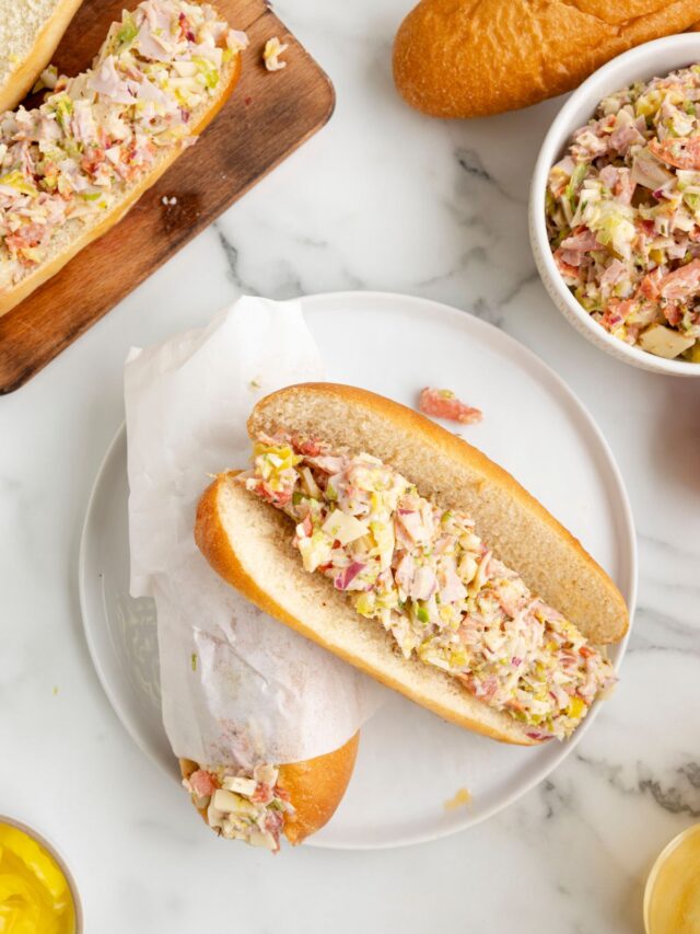 TikTok Viral Chopped Italian Sub Sandwich - Together as Family