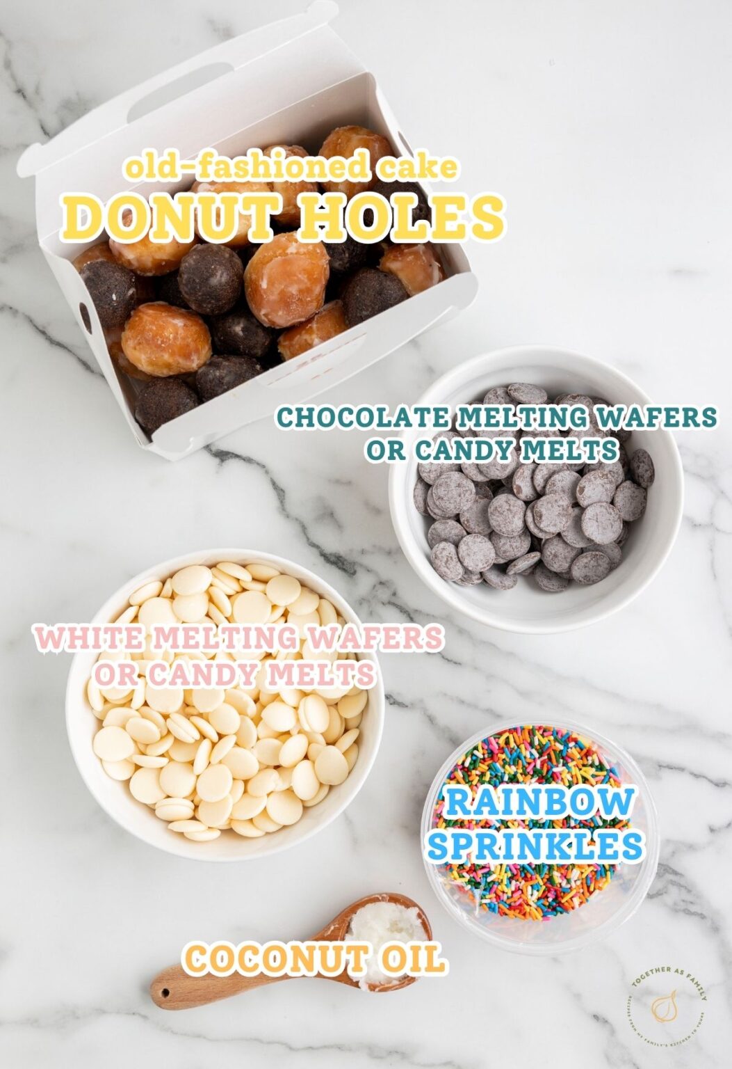 How To Make Donut Cake Pops (or Donut Hole Truffles) - Together as Family