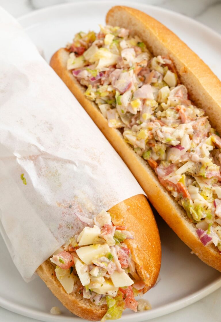 TikTok Viral Chopped Italian Sub Sandwich Recipe - Together as Family