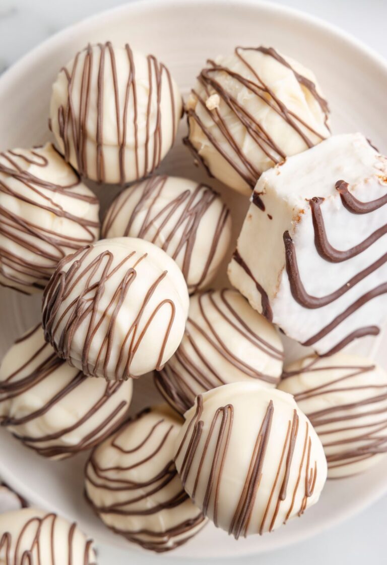Zebra Cake Balls - Together as Family