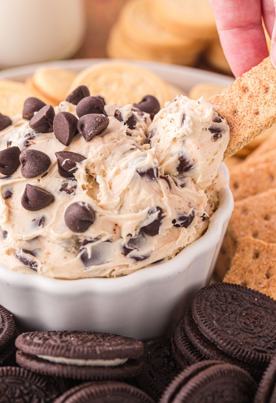 Easy Chocolate Chip Cookie Dough Dip Recipe - Together as Family