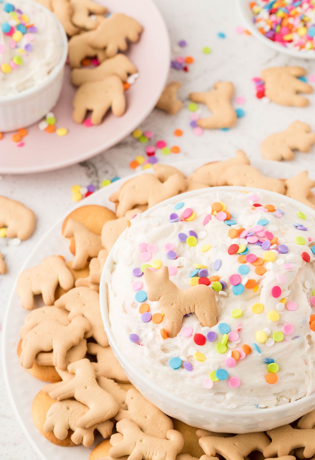 Easy Funfetti Dip Recipe (Dunkaroo Cake Batter Dip) - Together as Family