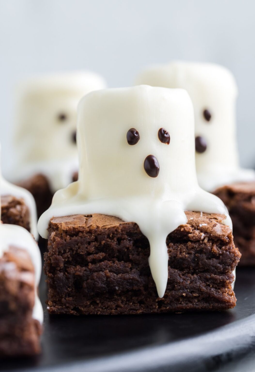 Ghost Brownies (Halloween Brownies Recipe) - Together as Family