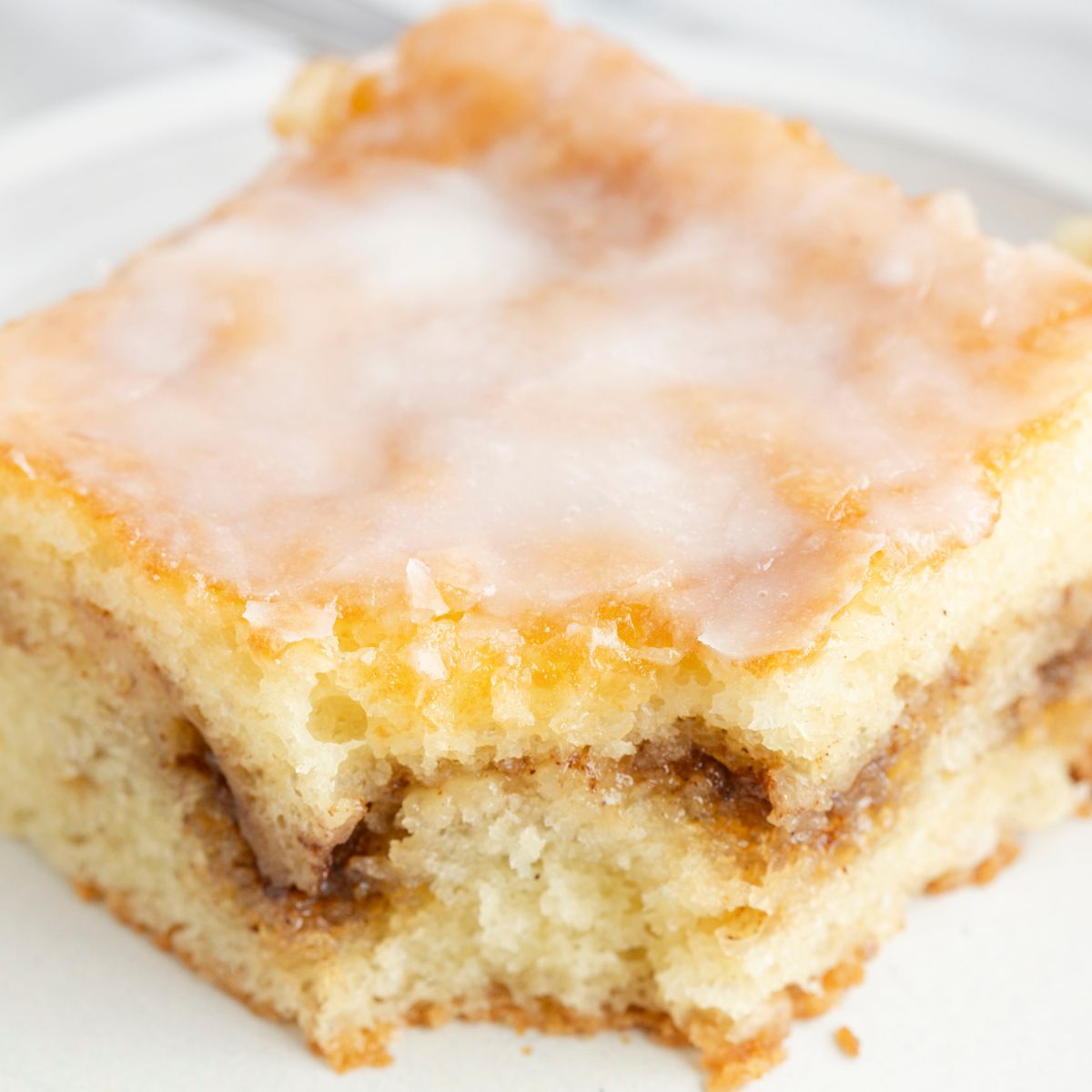 Easy Honey Bun Cake Recipe (With a Cake Mix) - Together as Family