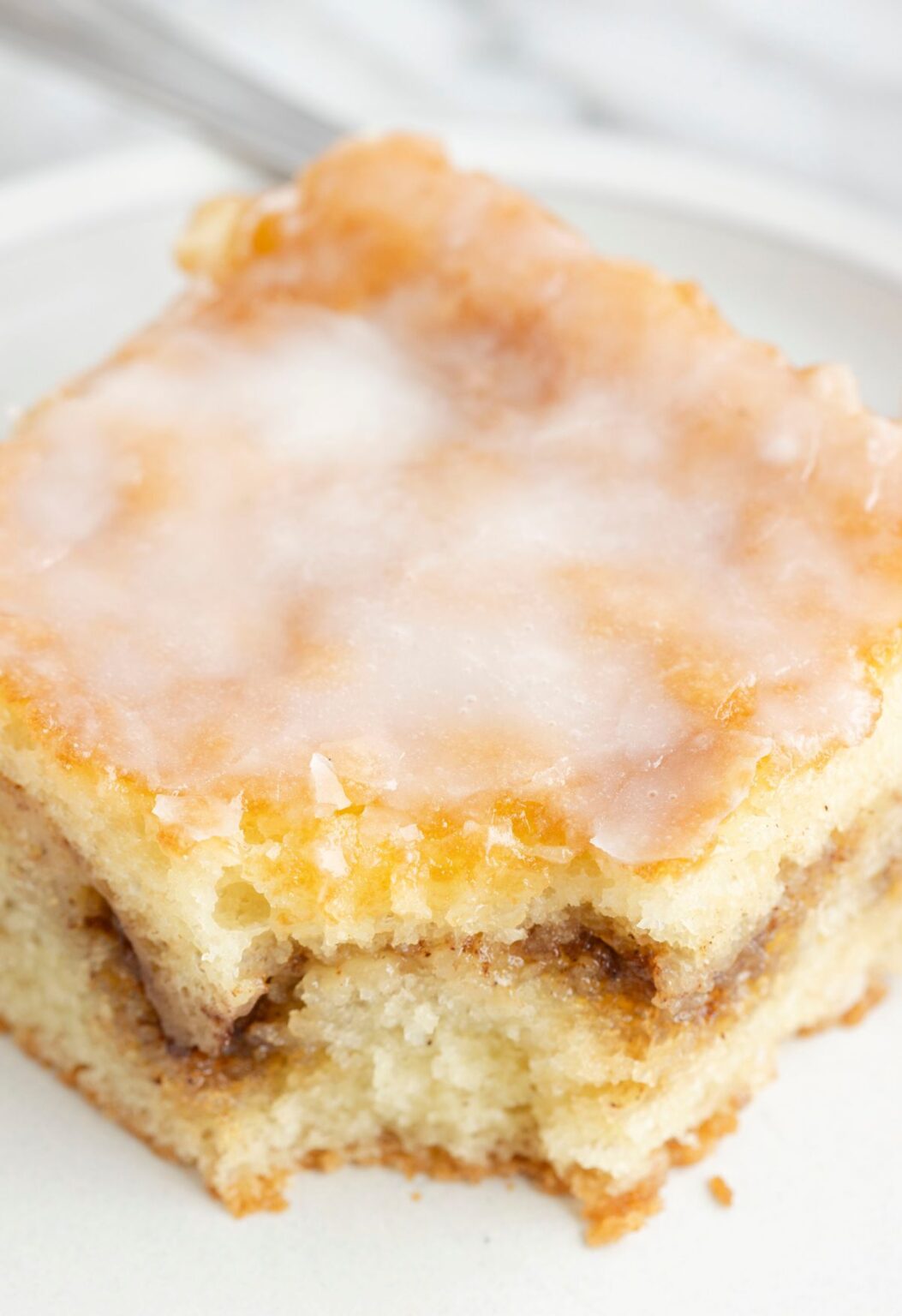 Easy Honey Bun Cake Recipe (With a Cake Mix) - Together as Family