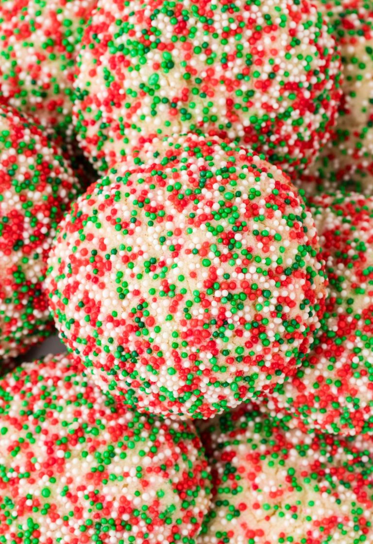 Christmas Sprinkle Cookies - Together as Family