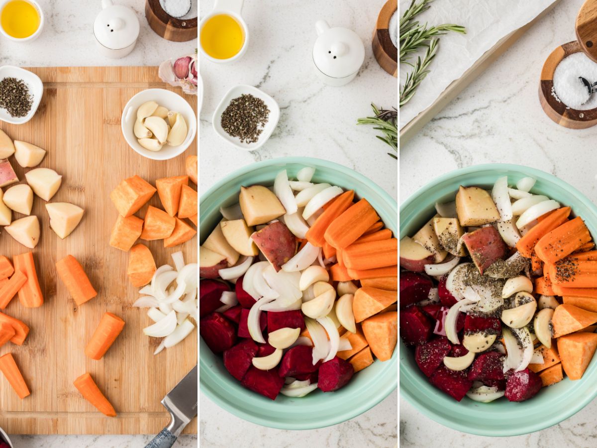 Oven Roasted Root Vegetables Recipe - Together as Family