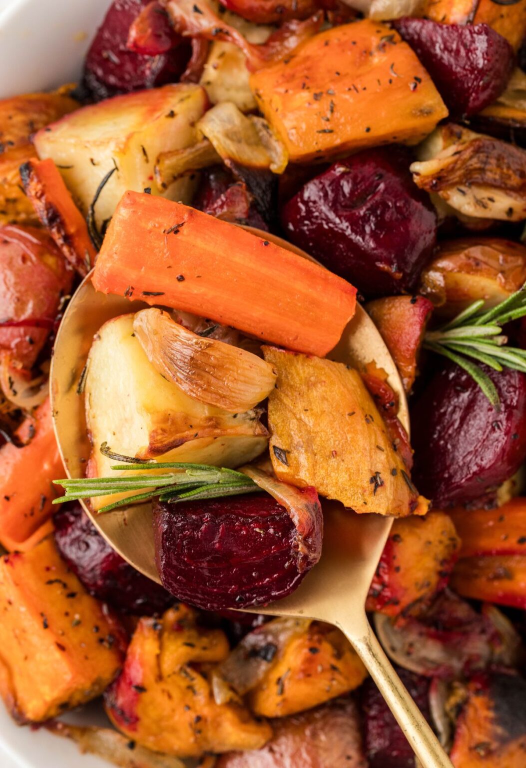 Oven Roasted Root Vegetables Recipe - Together as Family