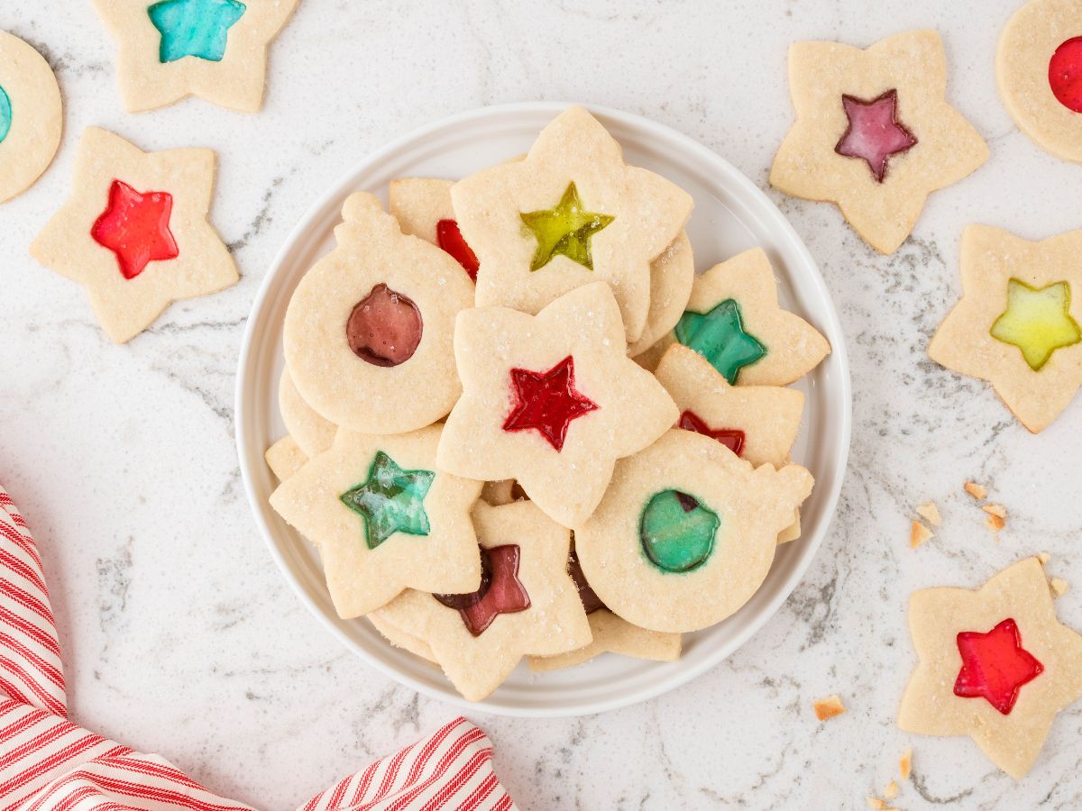 Stained Glass Window Cookies - Together as Family