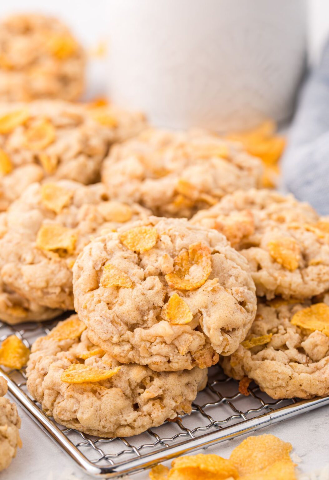 Best Easy Chewy Cornflake Cookies - Together as Family