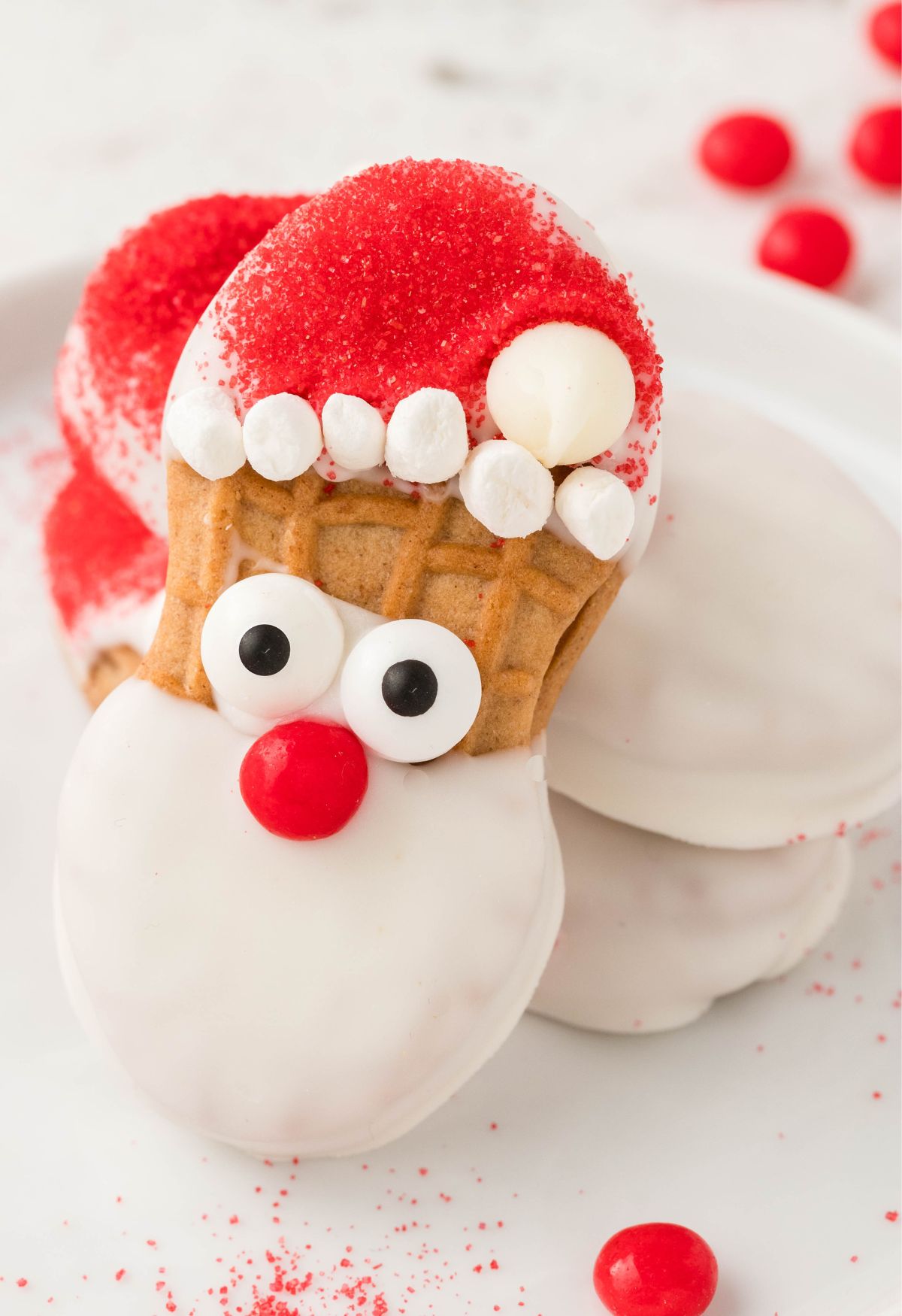 Easy Santa Claus Cookies (Made With Nutter Butter Cookies) - Together ...